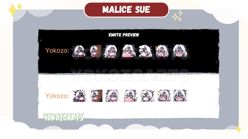 Marvel Rivals - Malice Sue Storm Emotes, Chibi Emotes for Youtube ...