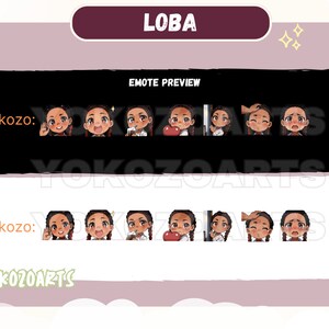 Apex Legends - Loba Emotes, FPS Emotes, Chibi Emotes for Twitch/discord ...