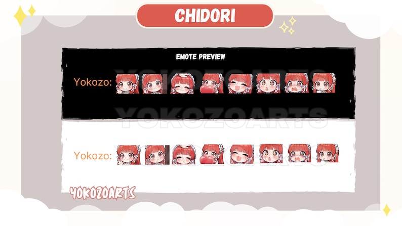 Persona 3 - Chidori Yoshino, Video Game Chibi Emotes for Twitch/discord ...