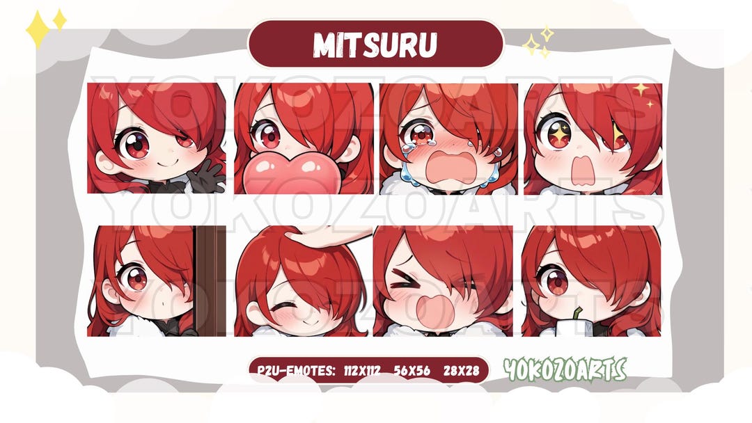 Persona/p3 - Mitsuru Kirijo, Video Game Chibi Emotes for Twitch/discord ...