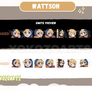 Apex Legends - Wattson Emotes, FPS Emotes, Chibi Emotes for Twitch ...