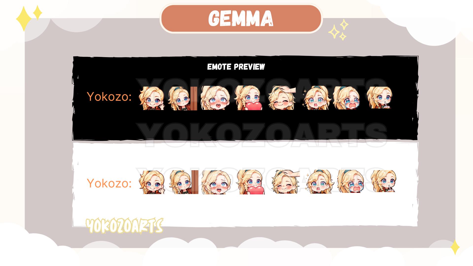 Monster Hunter Wilds: Gemma , P2U Emotes for Youtube/twitch/discord - Etsy