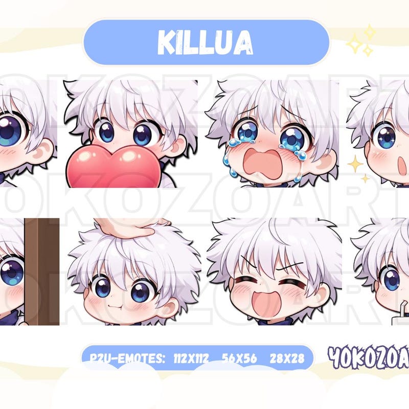 Wall Art Anime Killua - Etsy UK