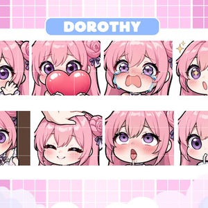 NIKKE: Goddess of Victory - Dorothy Emotes, P2U Chibi Emotes for ...