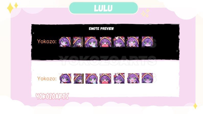 Lol - Lulu Chibi Emotes, League of Legends, P2U Emotes for Youtube ...