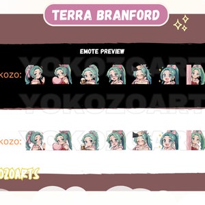 Final Fantasy 6 - Terra/tina Branford Emotes, Anime Chibi Emotes ...