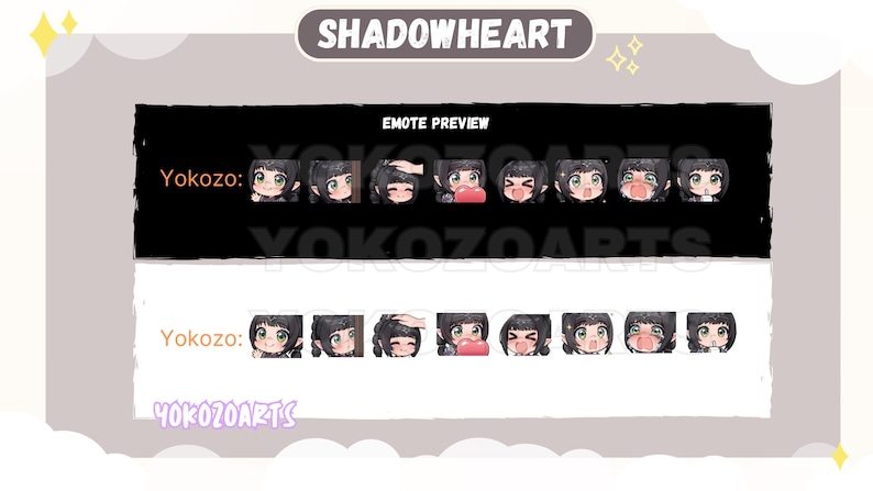 Baldur's Gate 3 - Shadowheart Emotes, Chibi Emotes for Twitch/discord ...