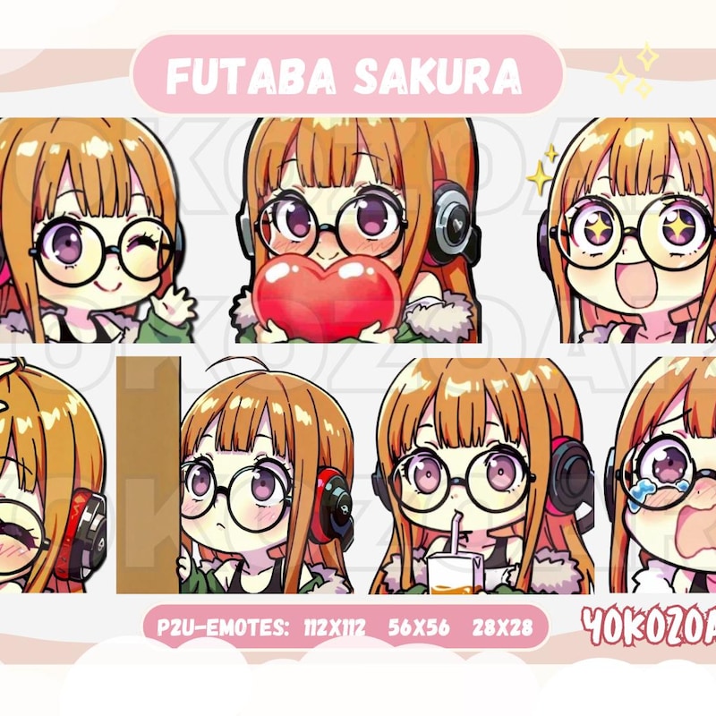 Twitch Persona Emote - Etsy