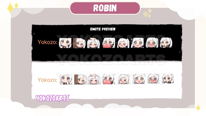 Fire Emblem: Awakening - Robin , Chibi Emotes for Twitch/discord ...