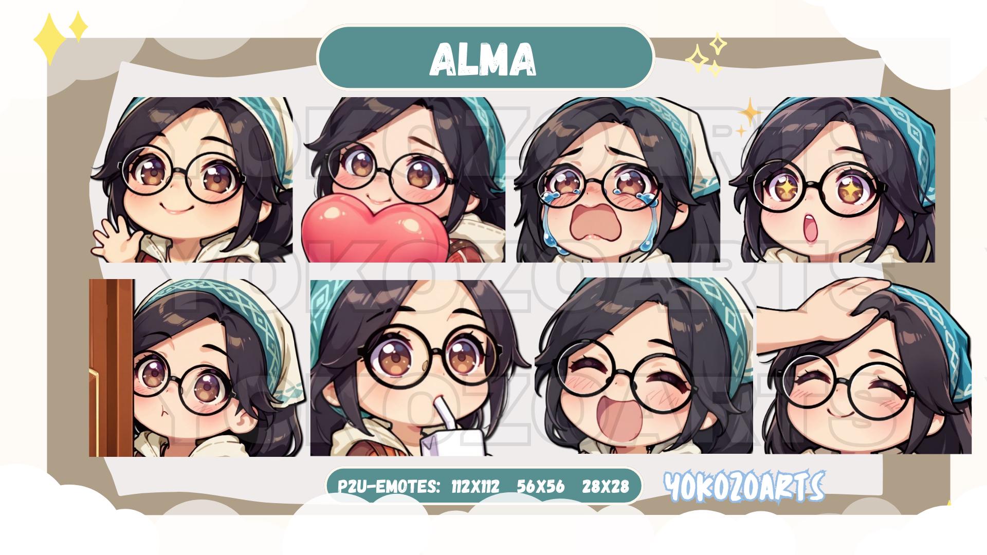Monster Hunter Wilds: Alma, P2U Emotes for Youtube/twitch/discord - Etsy