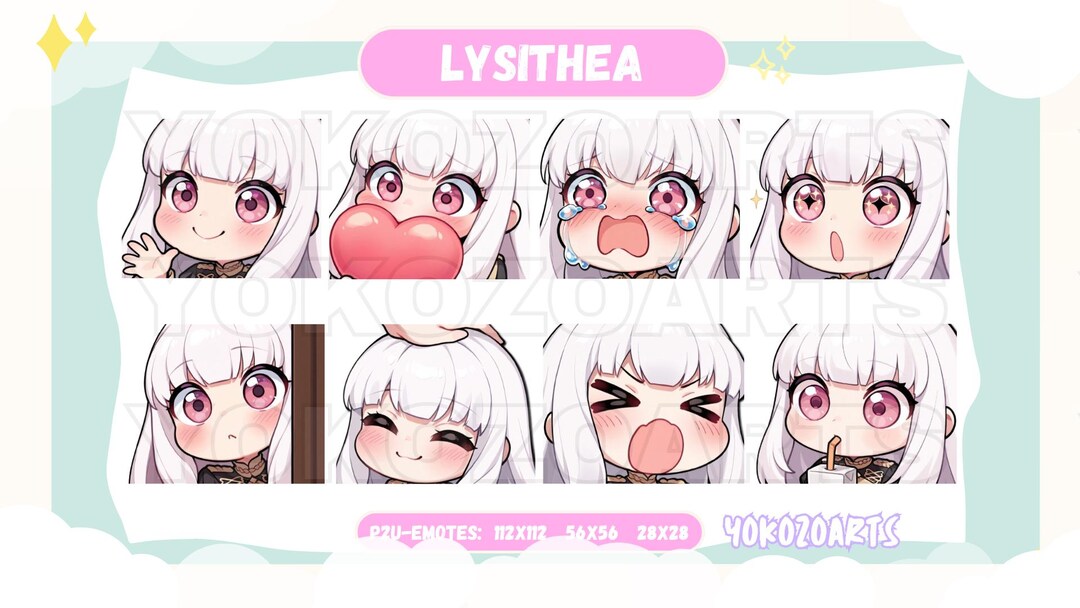 Fire Emblem: Three Houses - Lysithea by Ordelia, Chibi Emotes for ...