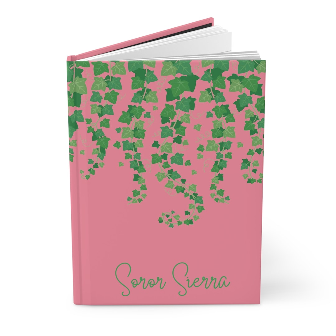 Personalized Sorority Matte Hardcover Lined Journal, Crossing Over Gift ...