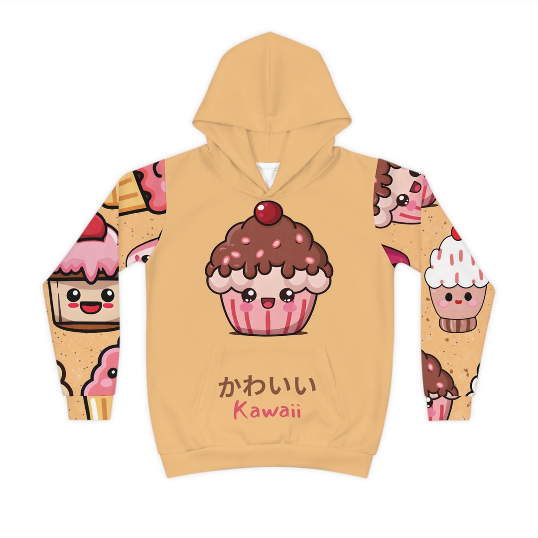 Custom Kids All-over Print Hoodie Eco-friendly Vibrant - Etsy
