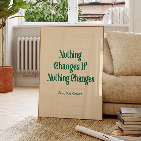 If Nothing Changes - Etsy