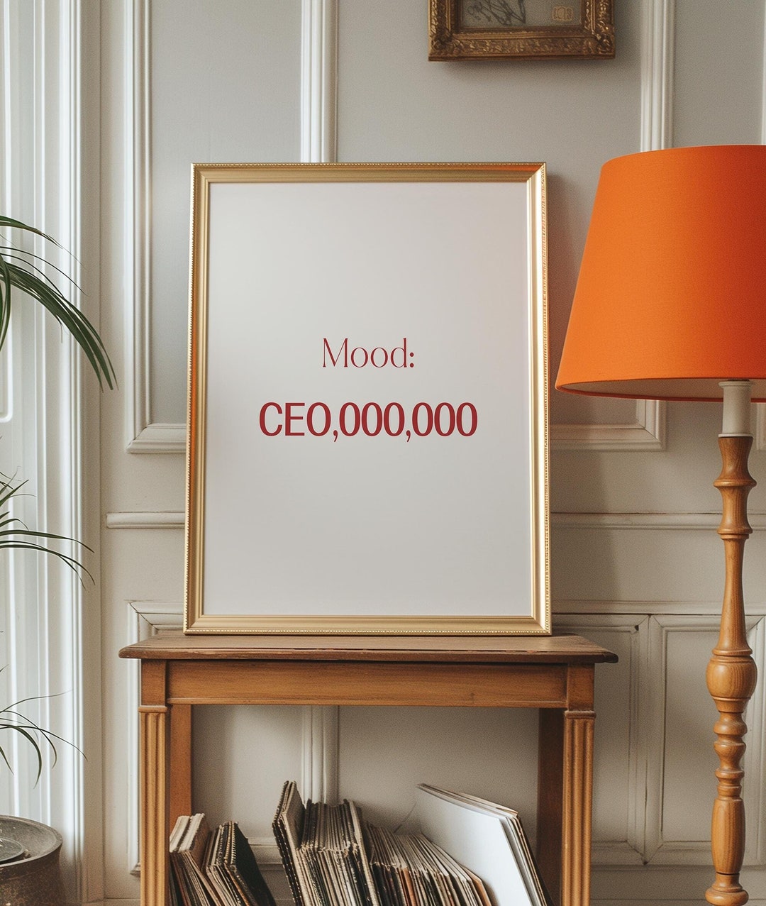 CEO Poster for Entrepreneurs, Motivational Wall Art, Success Quote ...
