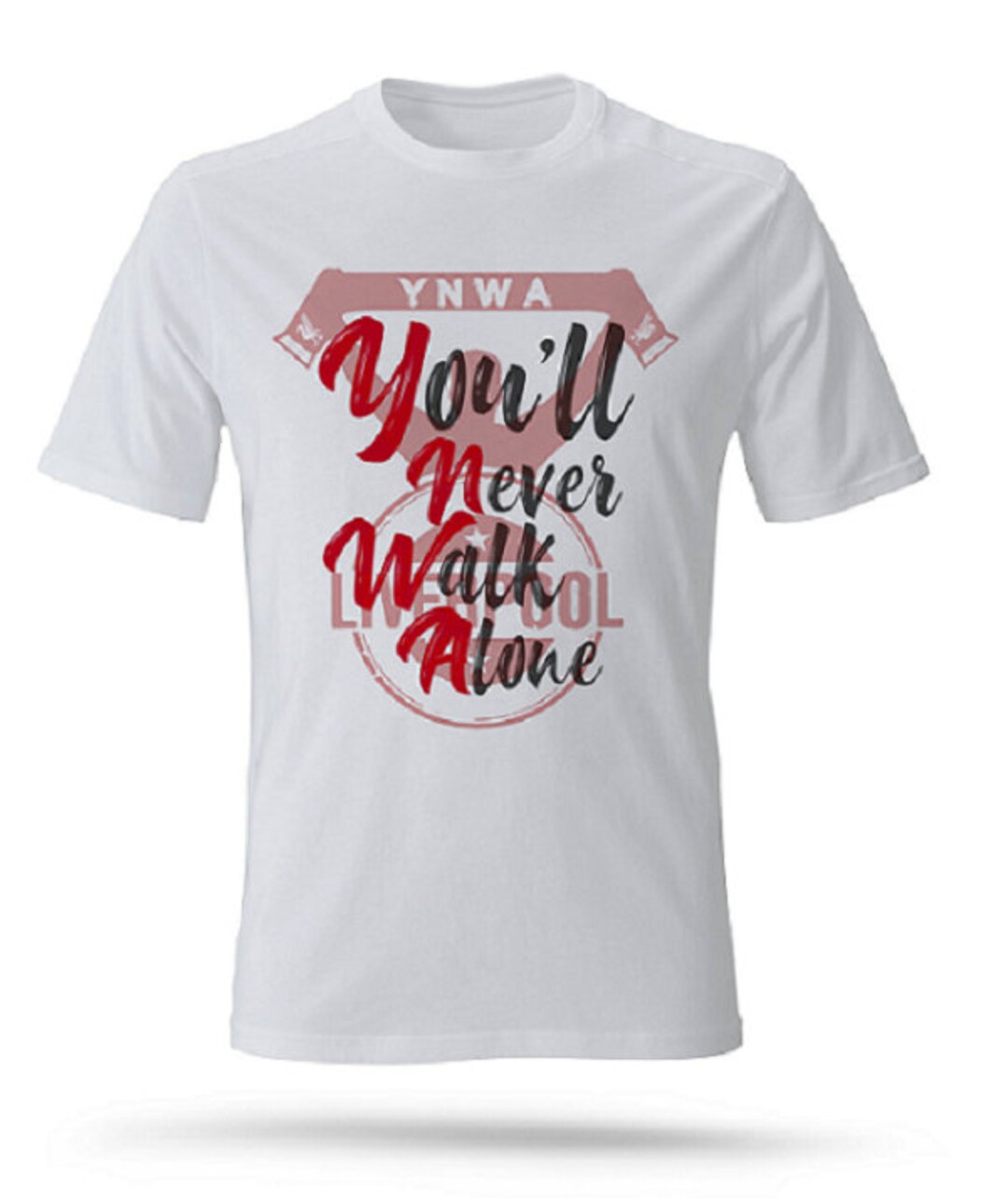 Mens You'll Never Walk Alone YNWA Liverpool Fans T-shirt - Etsy