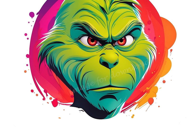 4 High Resolution Grinch PNG Images Digital Download - Etsy