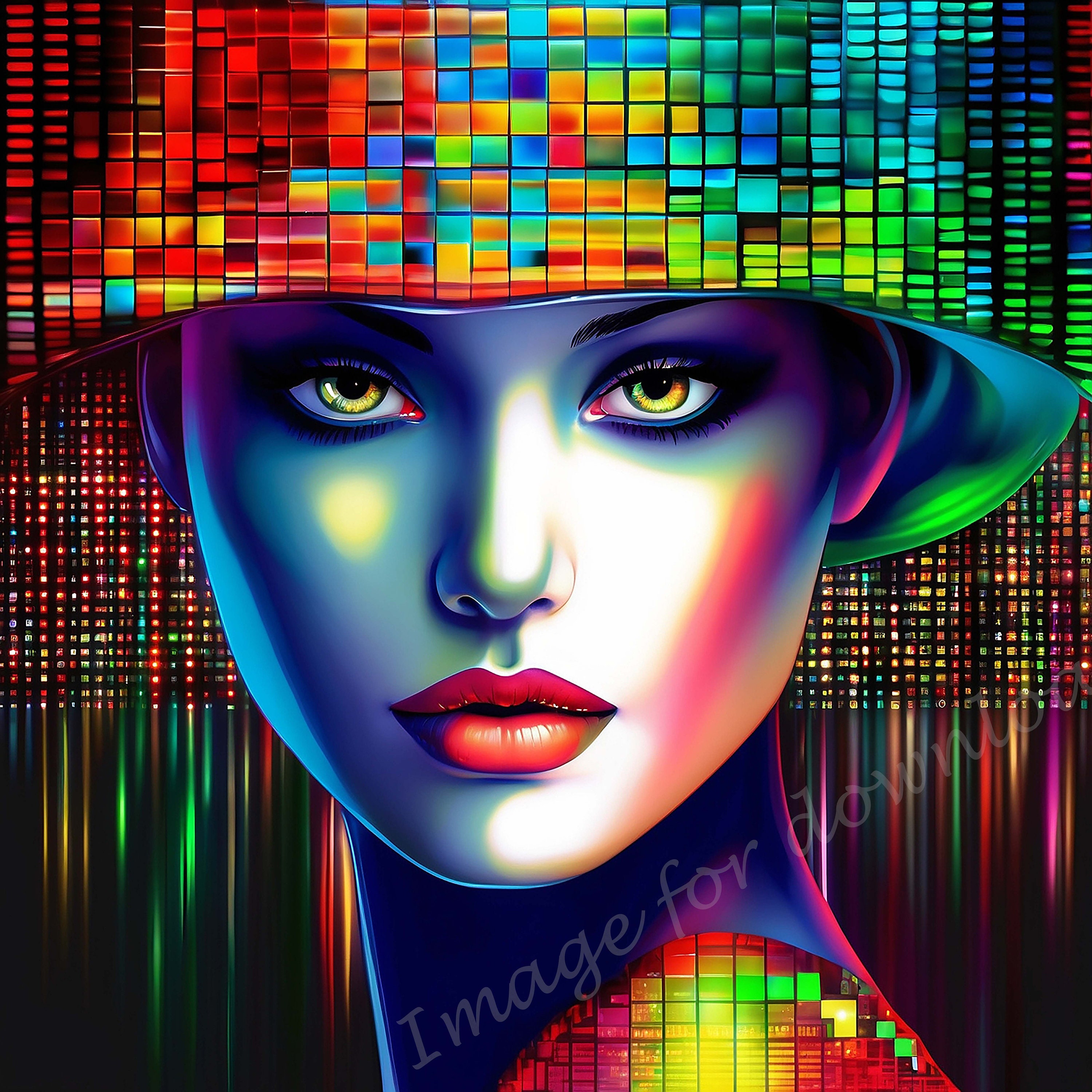 1 Street Art Girl Image in PNG + 1 JPEG Offered, 300 DPI, High ...