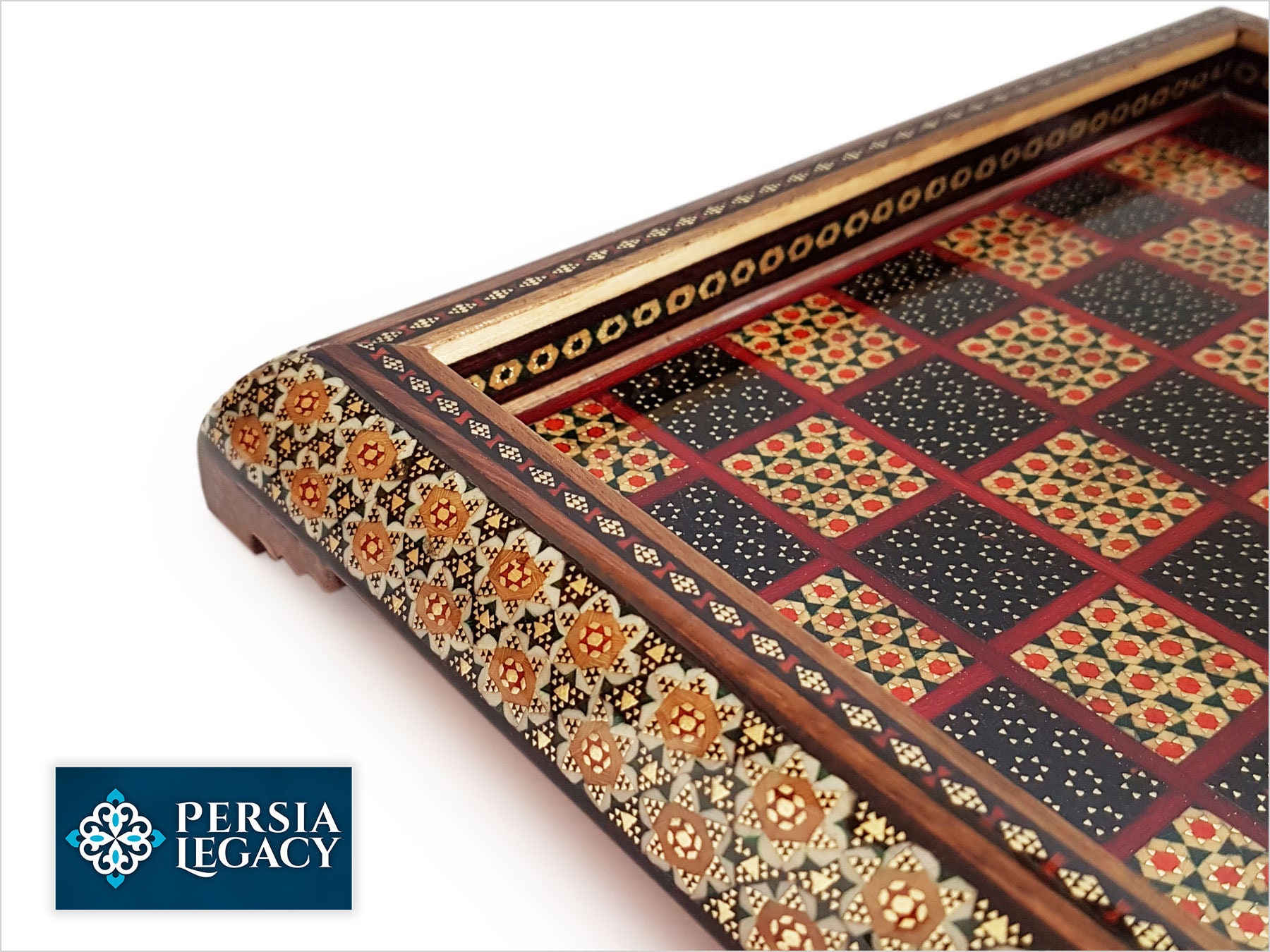 Intricate Persian Chess Set Handcrafted Unique Persian Design - Etsy