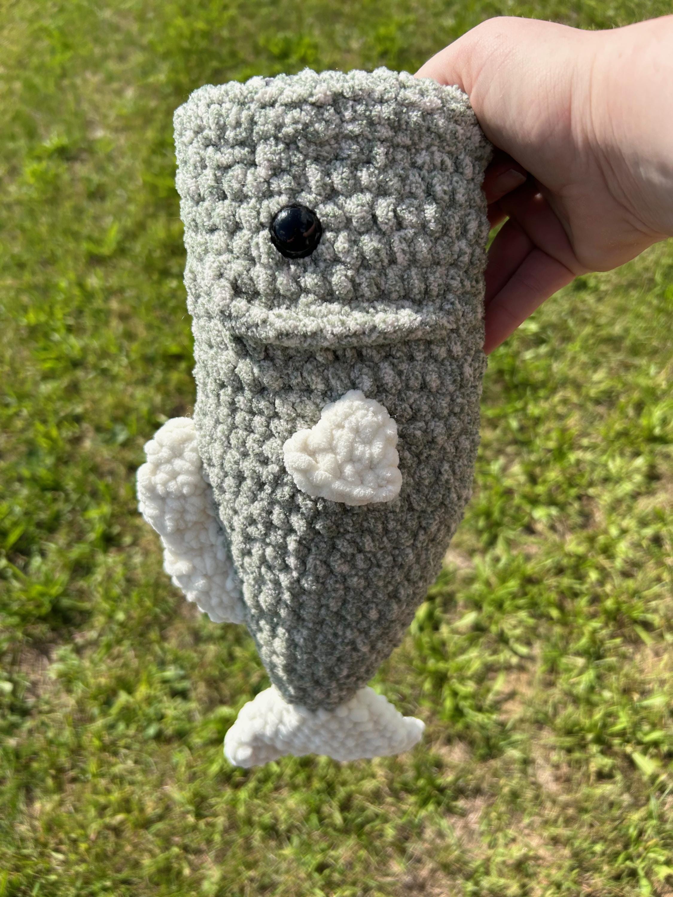 Crochet Bass Plushie - Amigurumi, Fish, Ocean, Fishing, Gift - Etsy