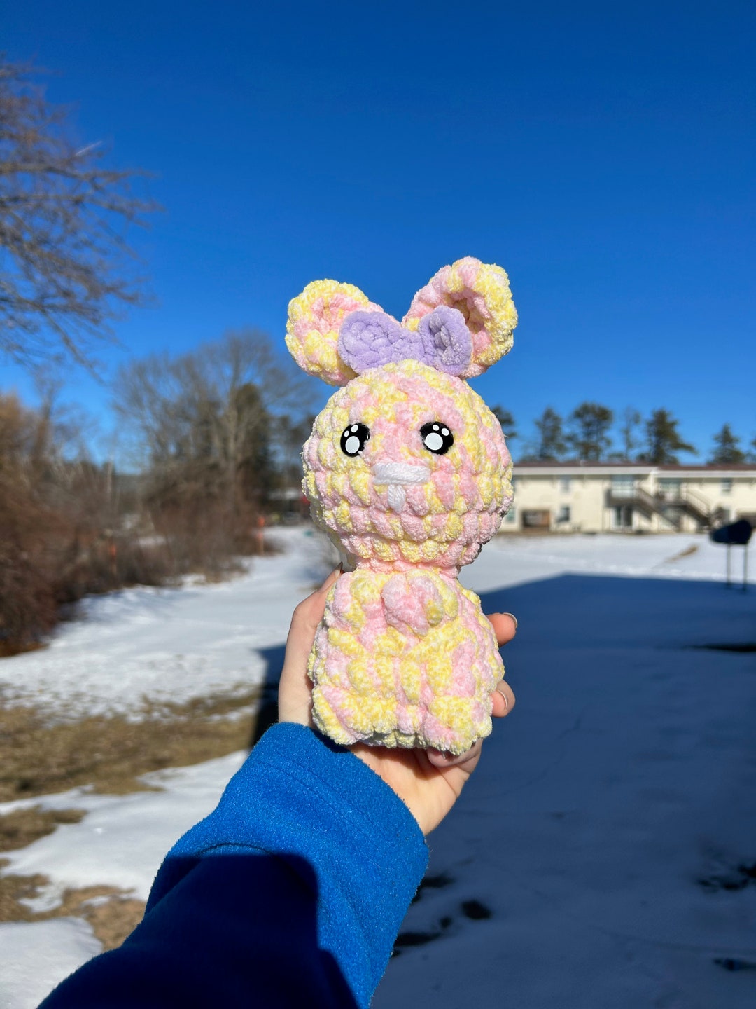 Crochet Spring Themed Bunny Easter Lemonade Rabbit Amigurumi - Etsy