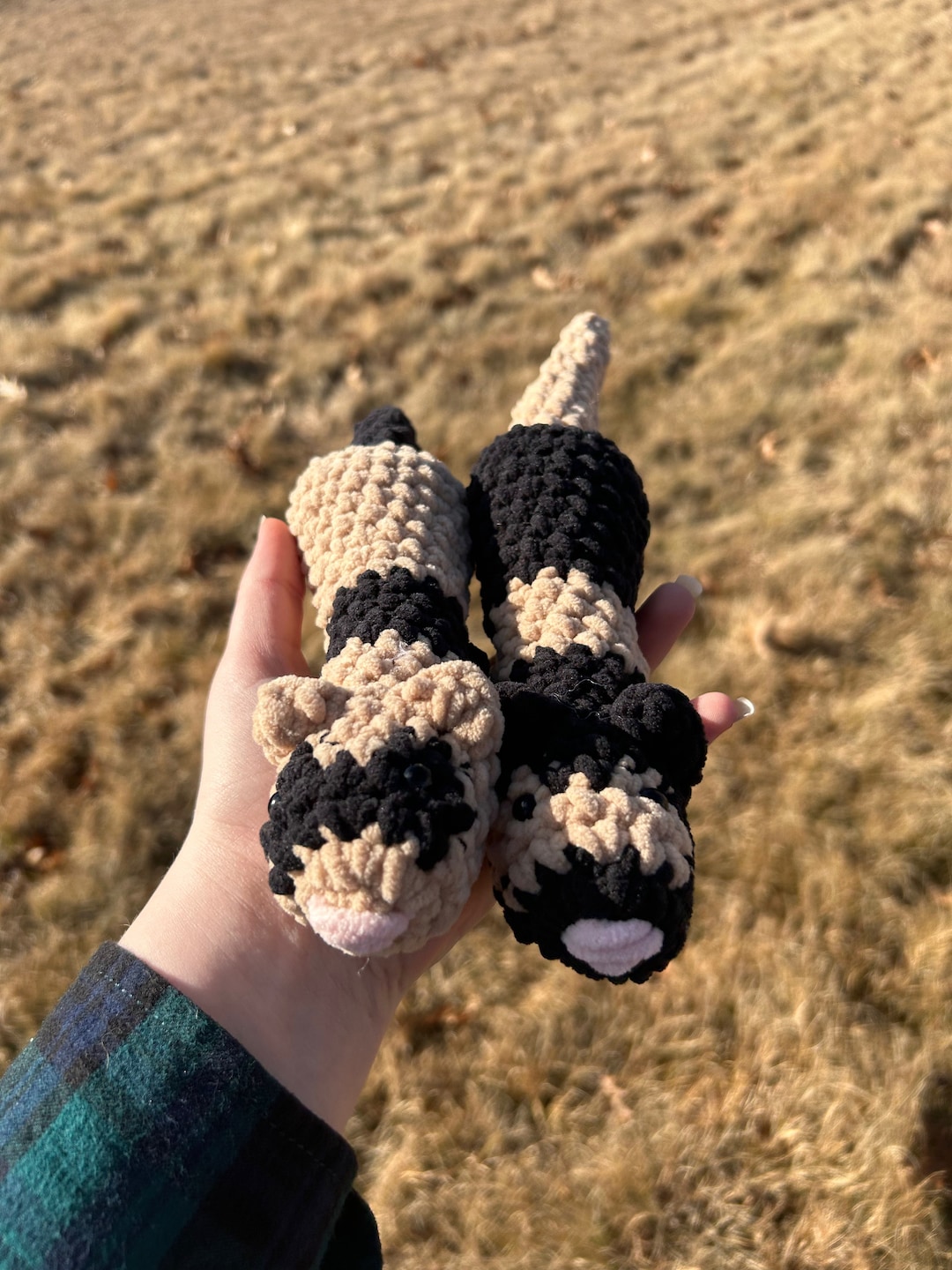 Crochet Ferrets Stuffed Animal Plushie Pet Weasel Amigurumi - Etsy