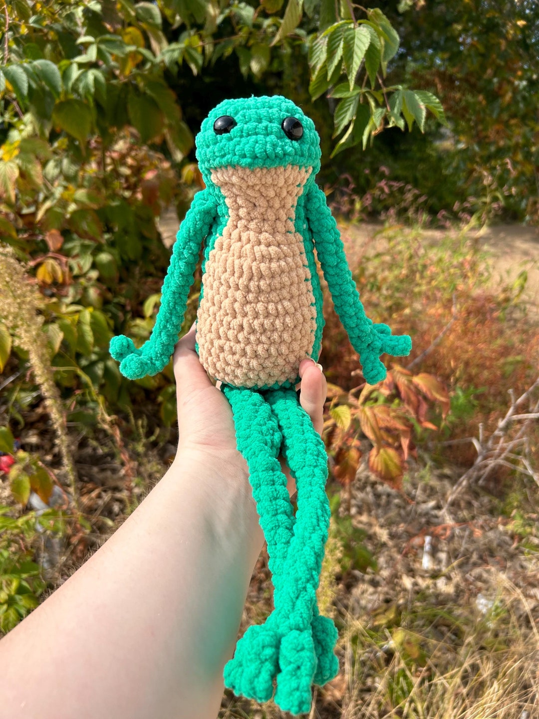 Crochet Frog - Amigurumi, Leggy Frog, Gift, Amphibian, Toad - Etsy