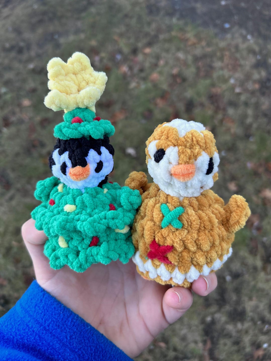 Crochet Holiday Themed Penguins - Christmas Theme, Gift, Toy, Zoo ...