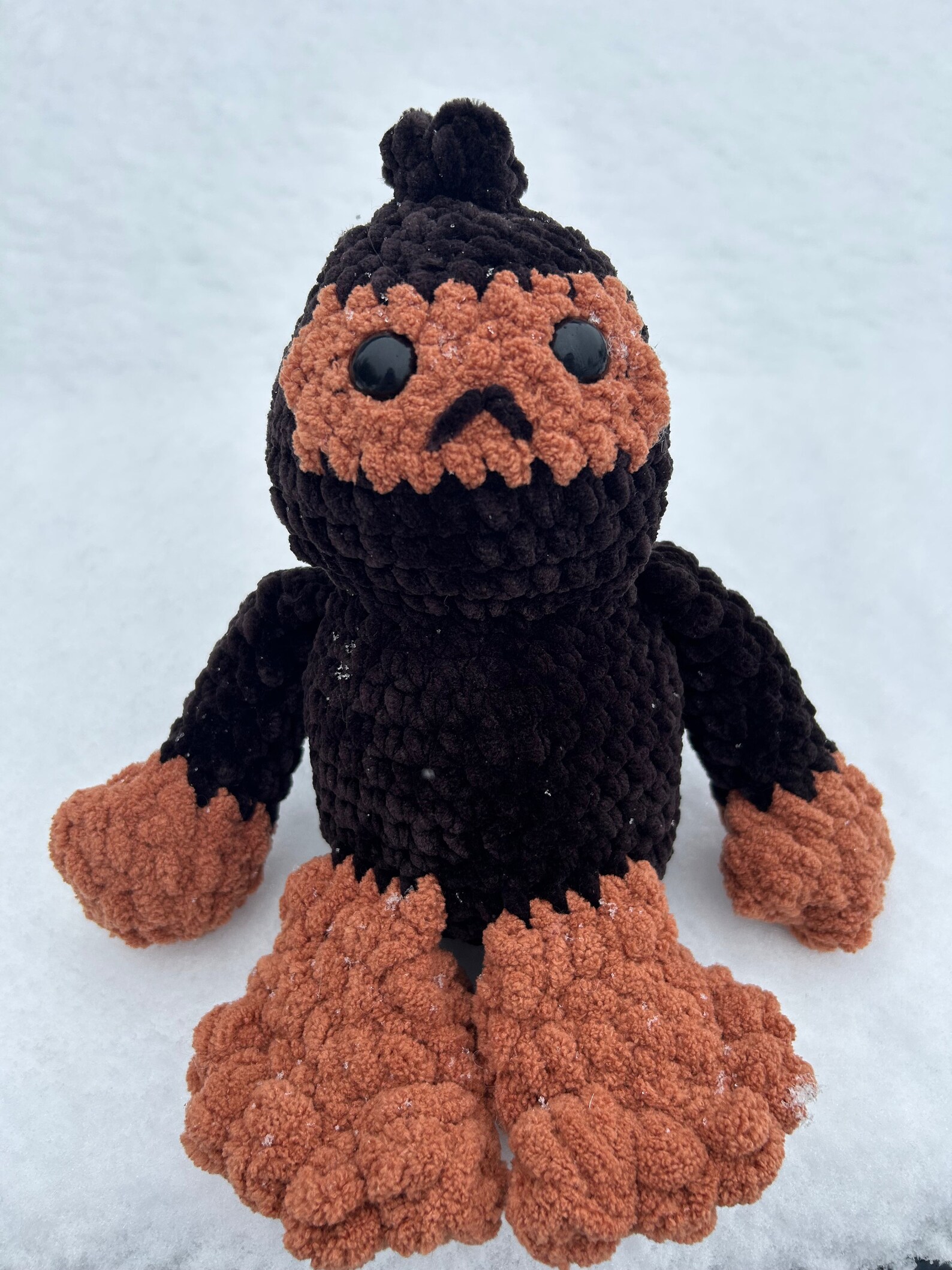 Crochet Sasquatch Stuffed Animal - Bigfoot Amigurumi - Birthday Gift - Etsy