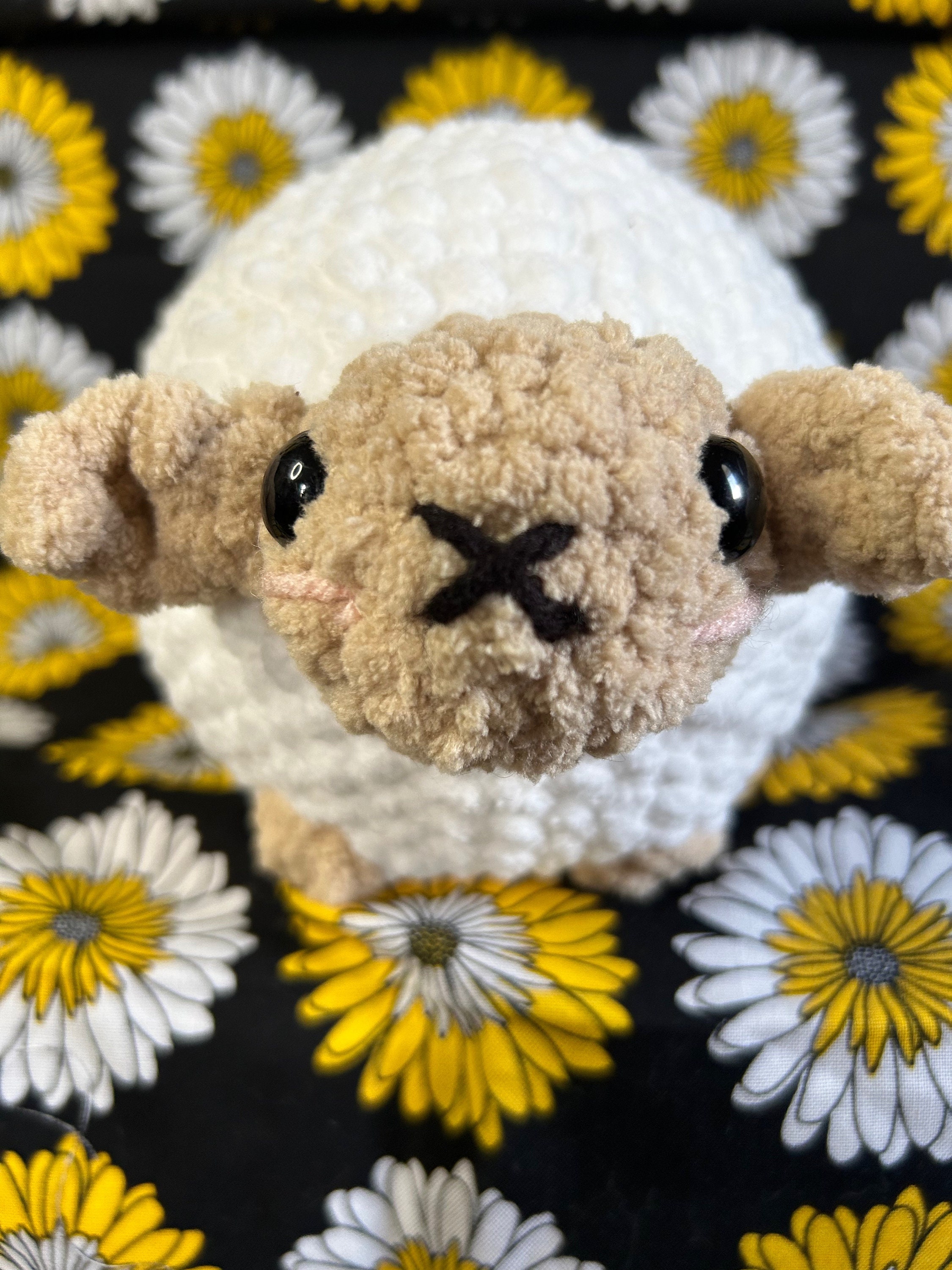 Crochet Beep the Sheep Plushie - Farm Amigurumi Toy Gift - Etsy