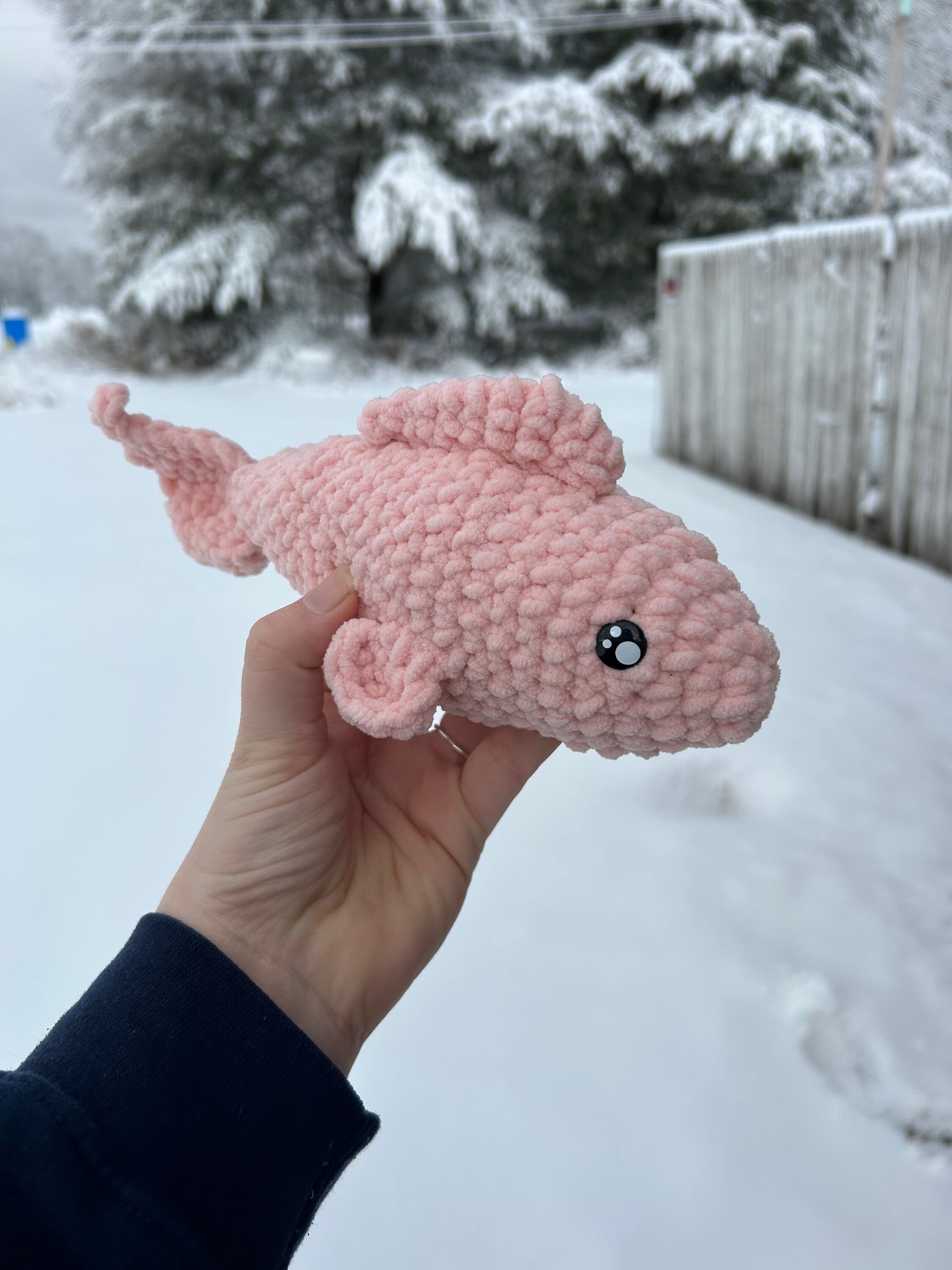 Crochet Fish Stuffed Animal Kawaii Fish Amigurumi Water Plushie - Etsy