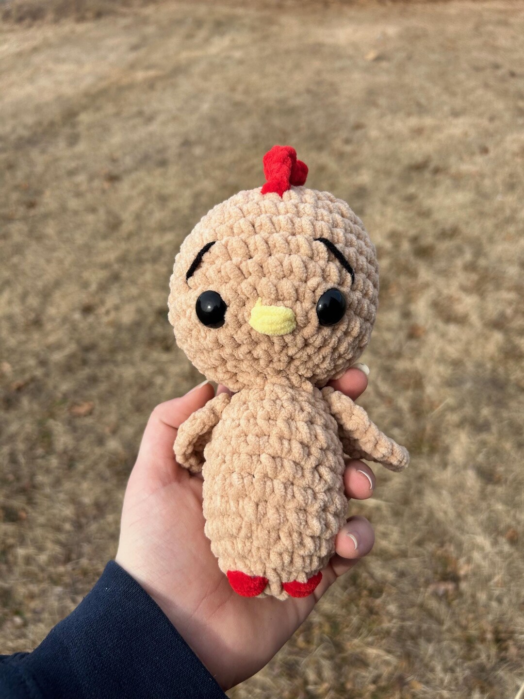 Crochet Chicken - Farm Animal, Gift Toy, Rooster - Etsy