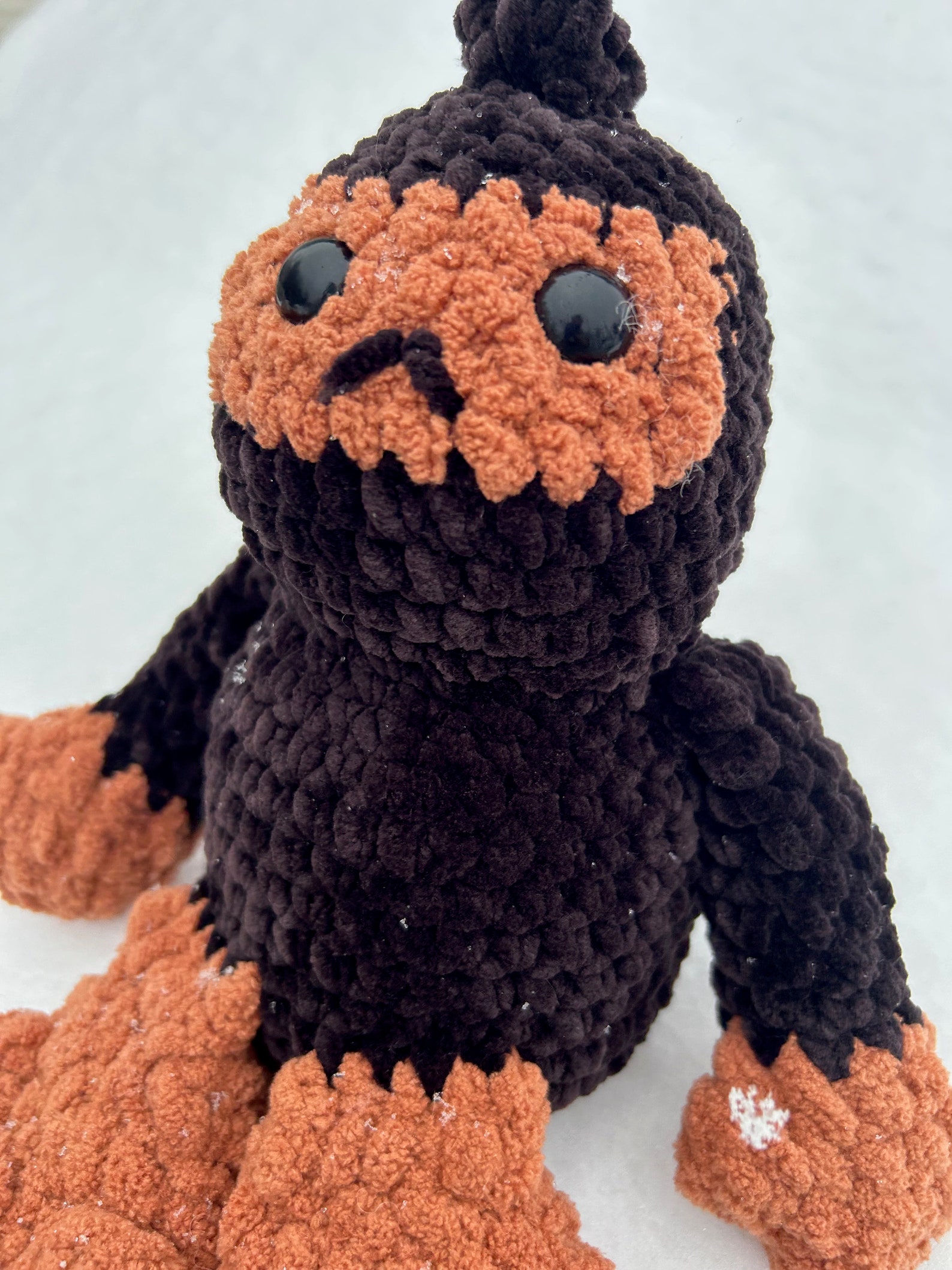 Crochet Sasquatch Stuffed Animal - Bigfoot Amigurumi - Birthday Gift - Etsy