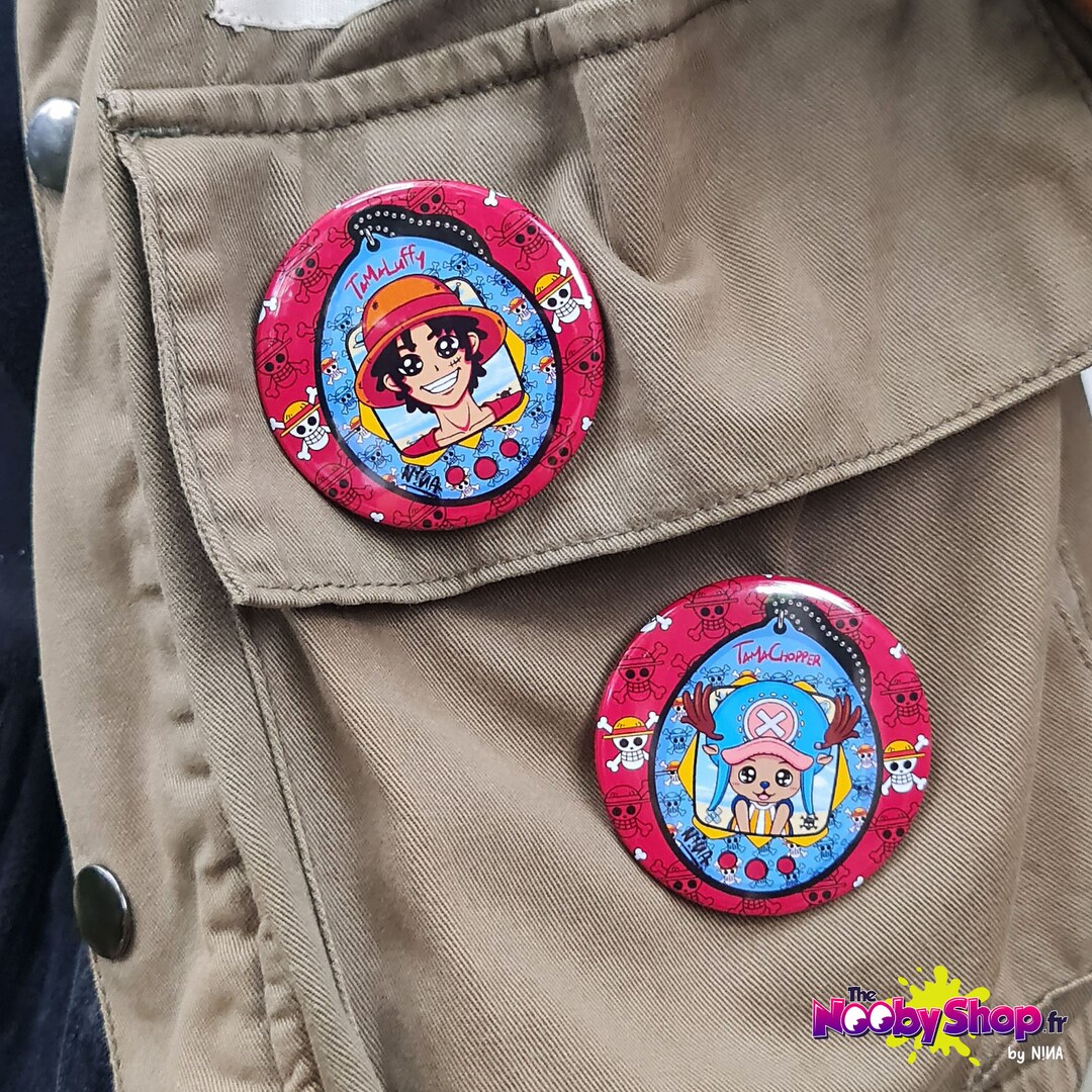 Pack 2 Badges 59mm TAMALUFFY TAMACHOPPER - Etsy