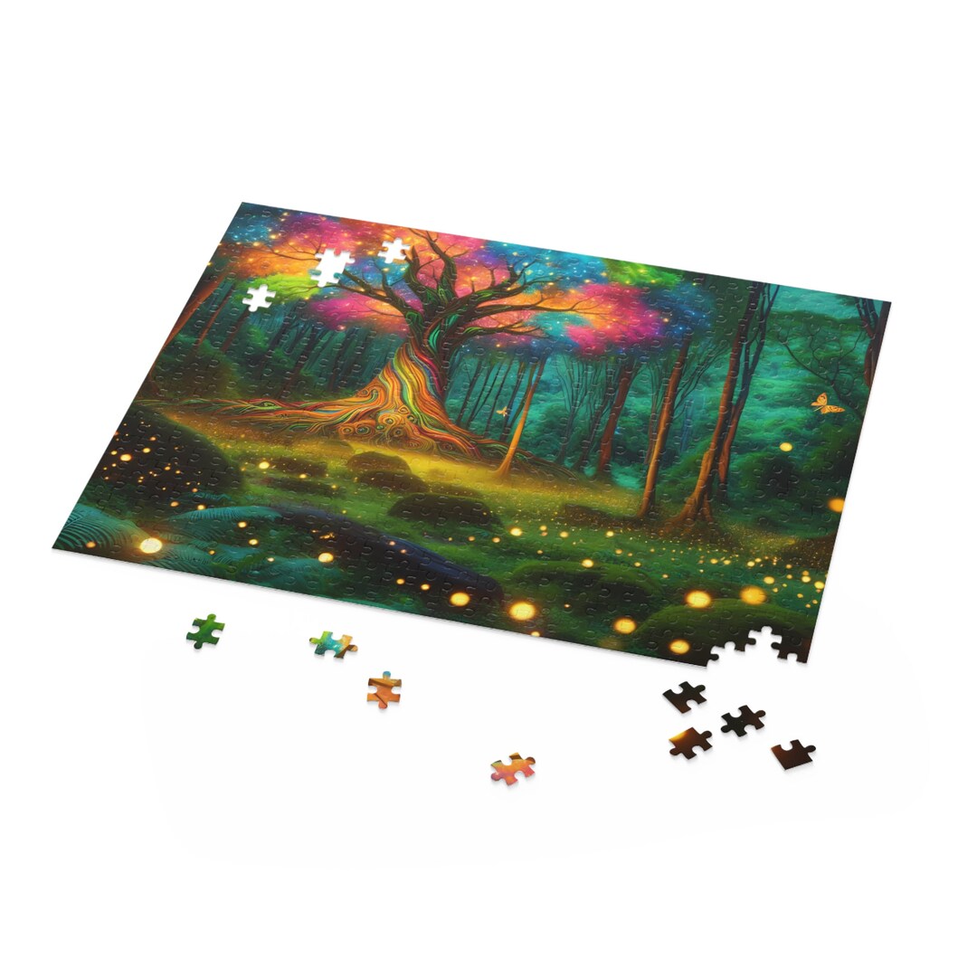 12. colorful Tree of Life Puzzle 120, 252, 500 Pieces Fun Outdoor ...