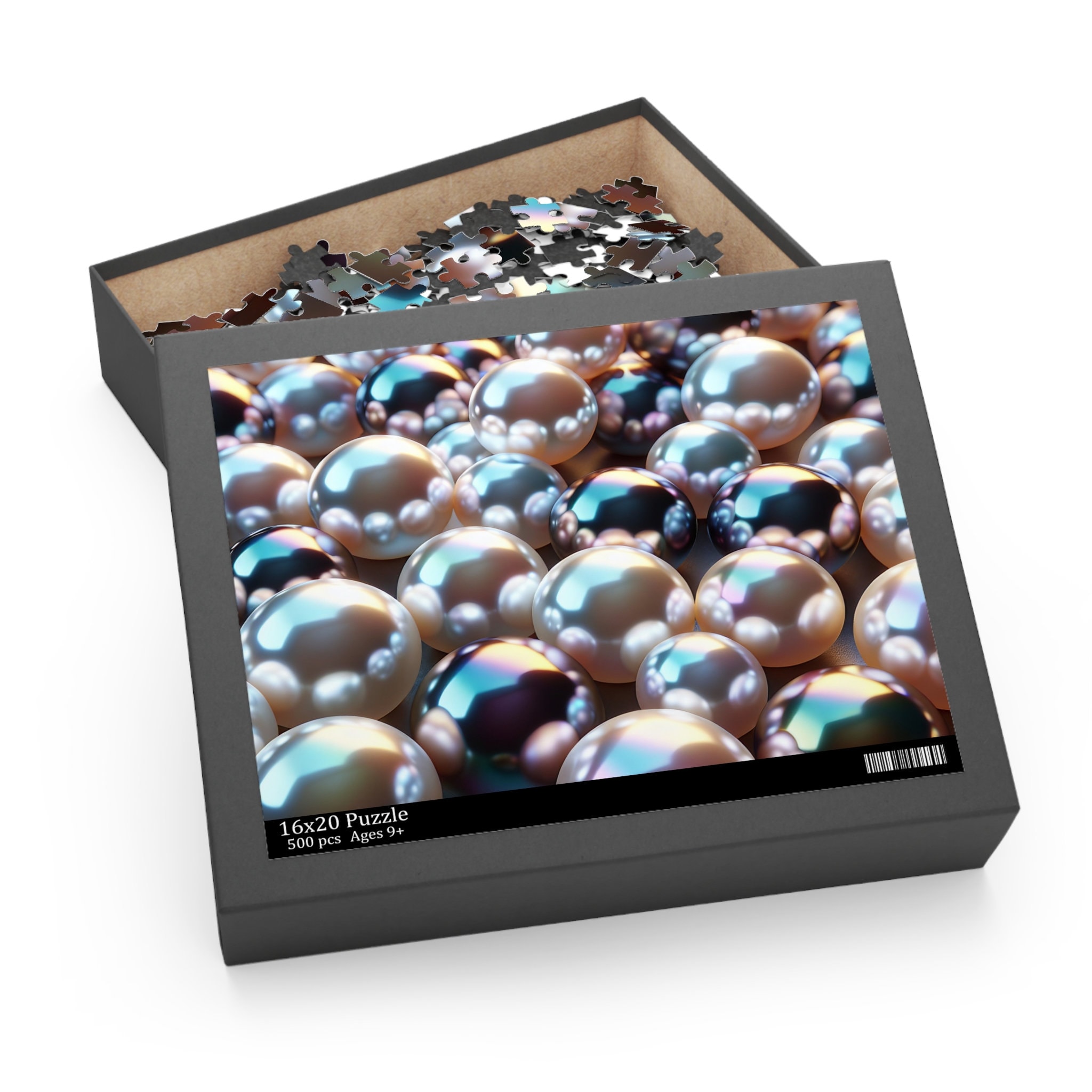 Puzzle 120, 252, 500-piece Pearl Puzzle Mollusks Jigsaw Mother of Pearl ...