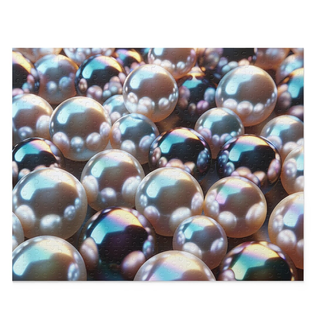 Puzzle 120, 252, 500-piece Pearl Puzzle Mollusks Jigsaw Mother of Pearl ...