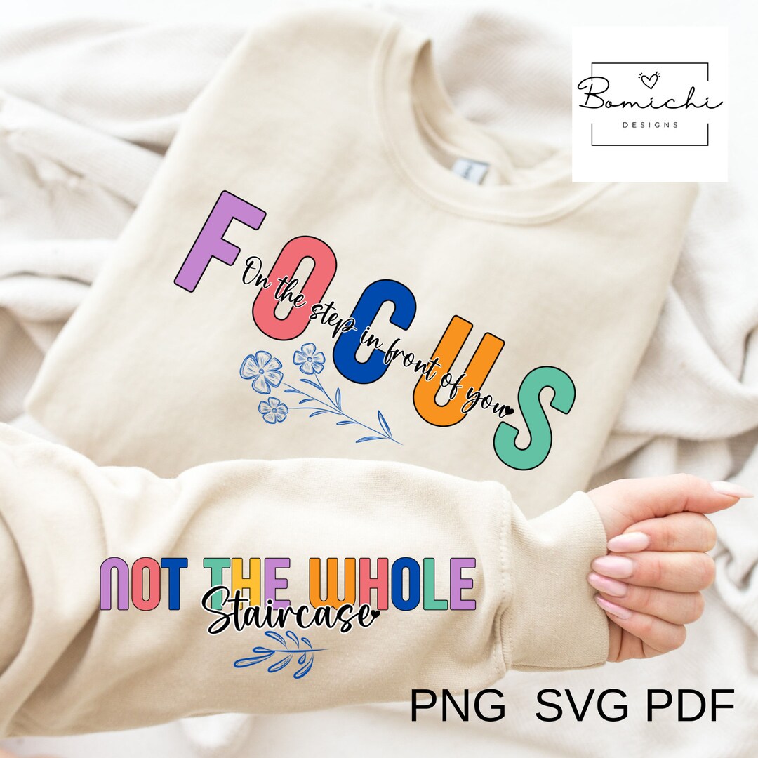 Focus on the Step Svg Png, Not the Whole Staircase Svg, Motivational ...