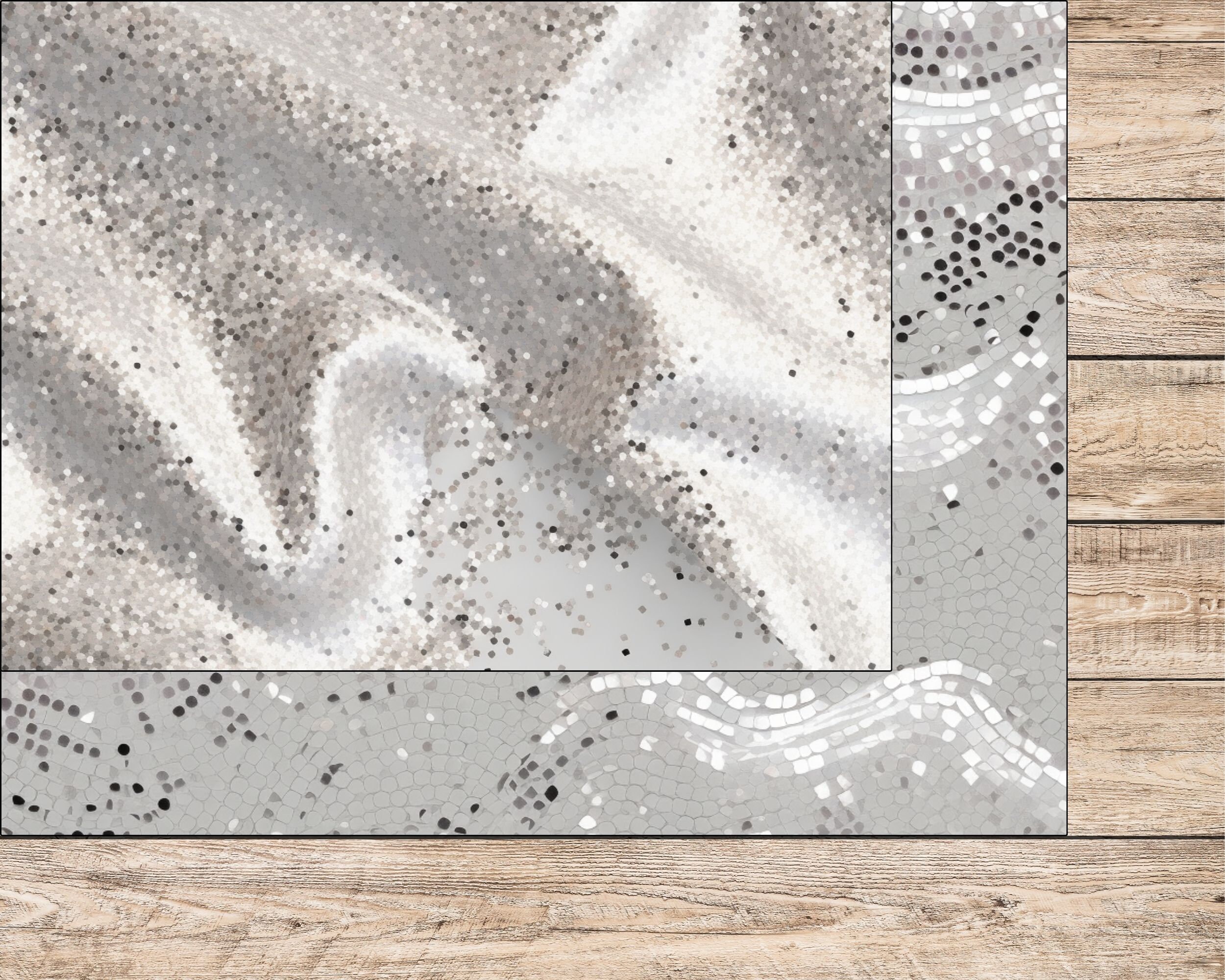 Luxury White Digital Paper, Seamless White Silver Scrapbook Paper ...