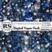 Starry Watercolor Digital Paper - Seamless Navy Watercolor Textures and ...