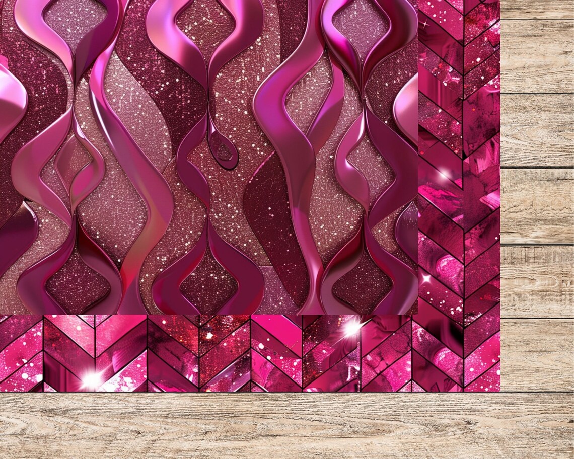Hot Pink Glam Digital Paper: Glitter, Sequin & Foil Textures (digital ...