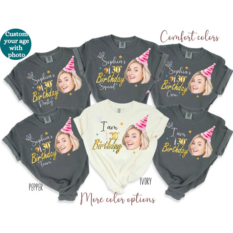 Custom Birthday Shirt - Etsy
