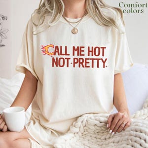 Chappell Roan Inspired Baby Tee Call Me Hot Not Pretty, Y2K Funny Cute ...