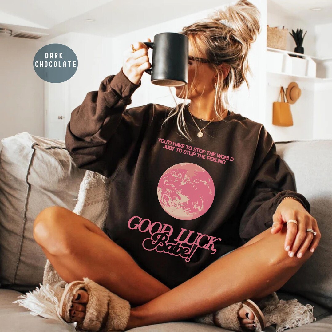 Chappell Roan Good Luck Babe Sweatshirt, Chapell Roan Fan Gift, Sapphic ...
