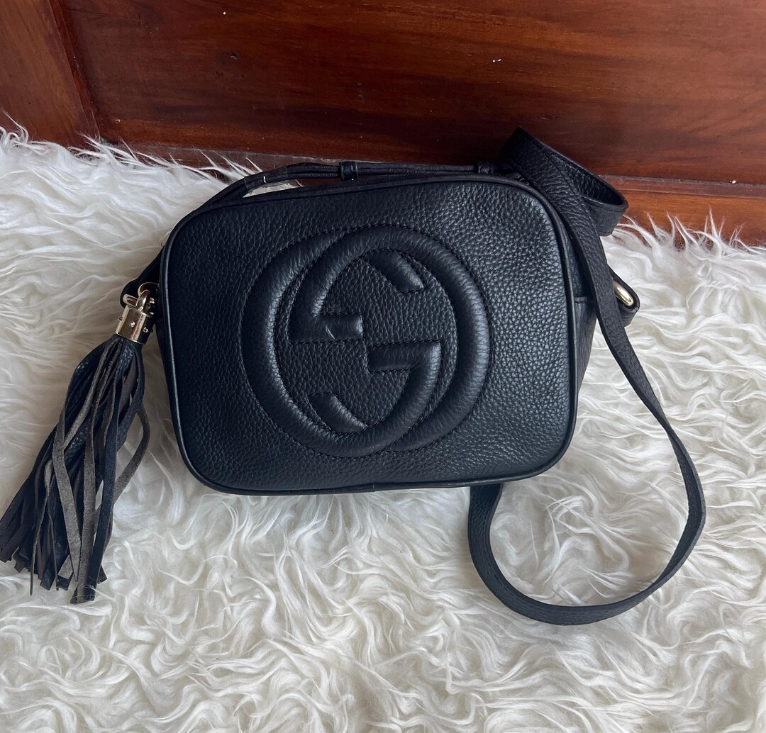 Gucci Soho Crossbody Black - Etsy
