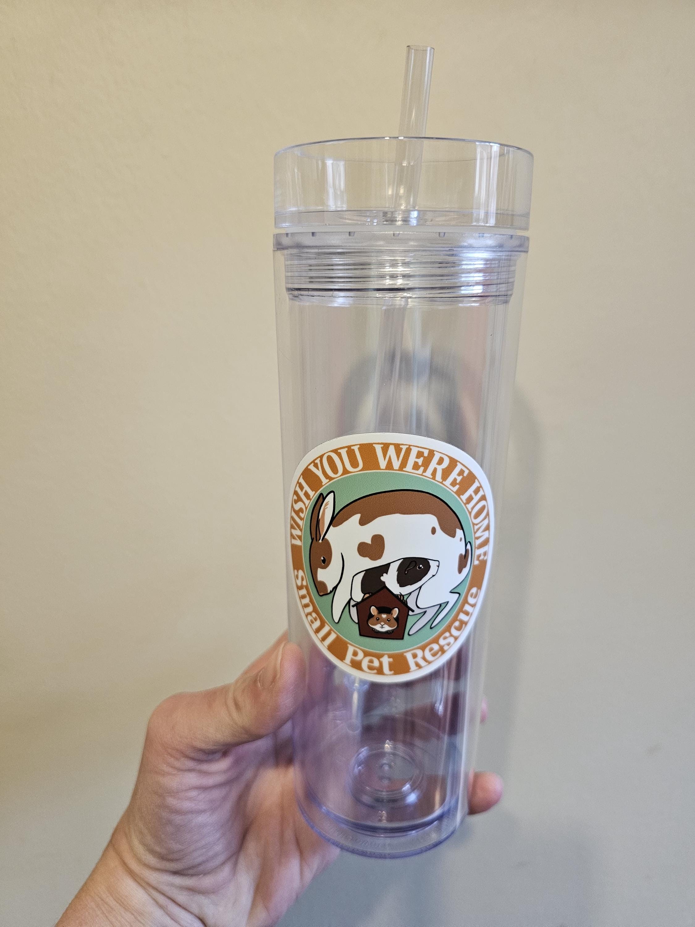 Round Sticker Animal Rescue Logo Sticker Vinyl Decal - Etsy