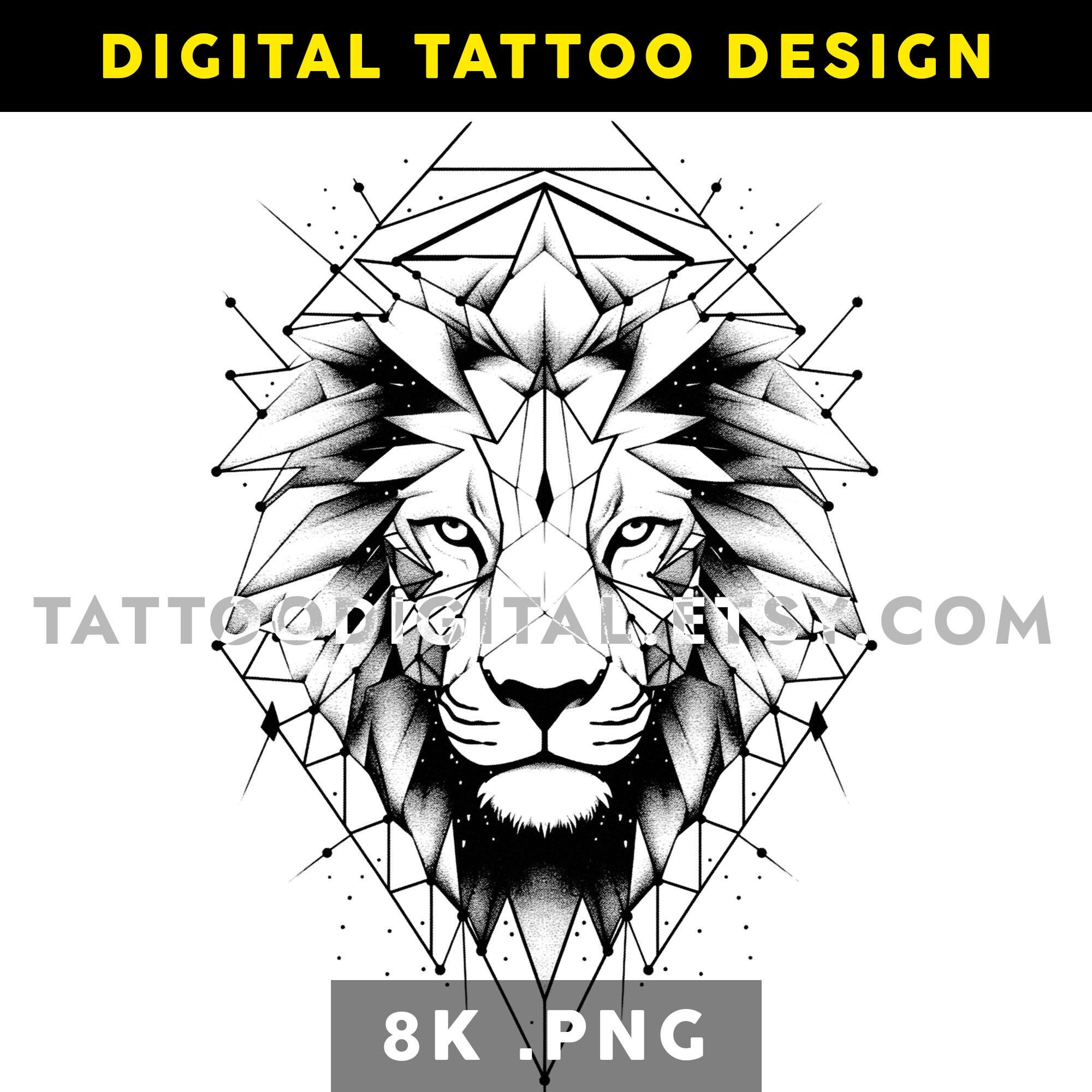 Lion Head Tattoo Designs