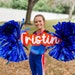 Personalized Custom Spirit Cheer Stick Sign | Football | Basketball ...