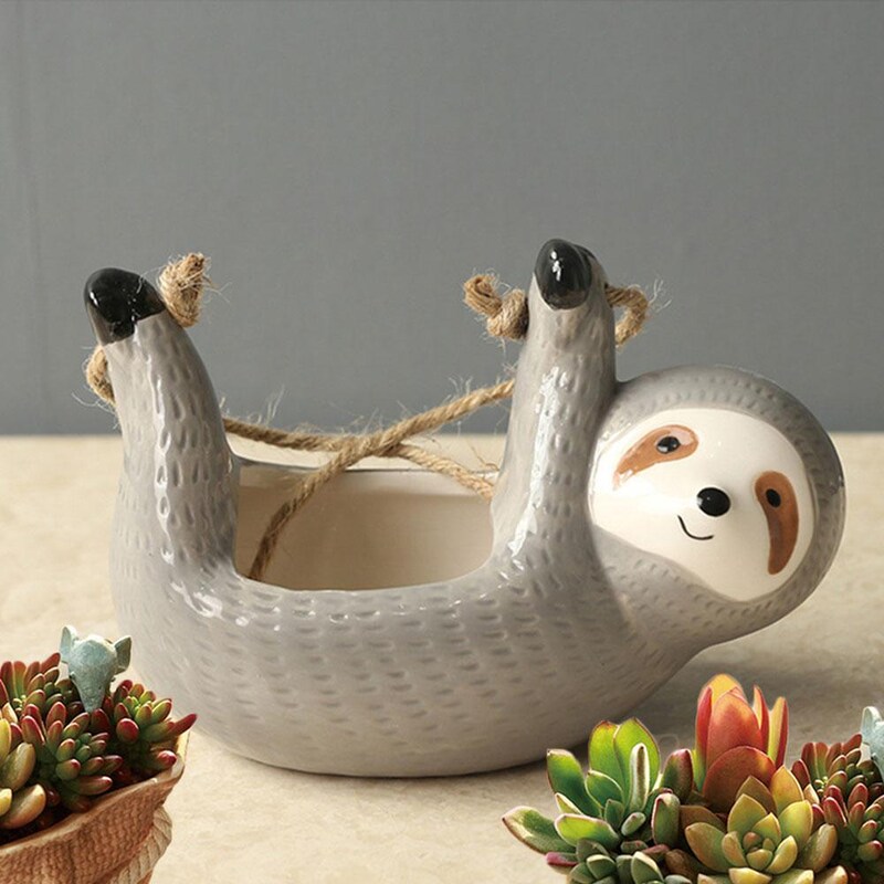 Sloth Planter - Etsy