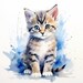 Cute Cat Clipart High Quality Wall Art Kitten Digital Paper - Etsy